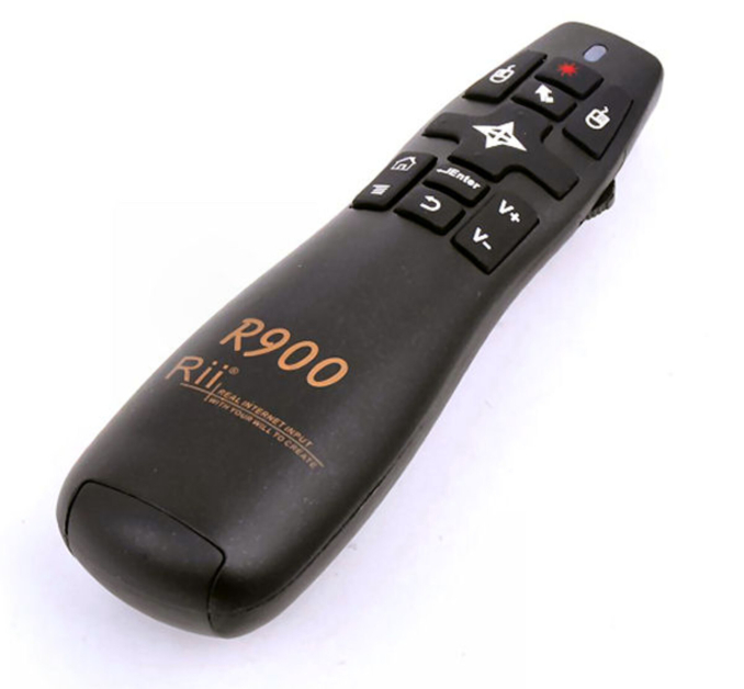 Køb Rii R900 Laserpointer Luftmus hos Alabazar - 326,00 kr.