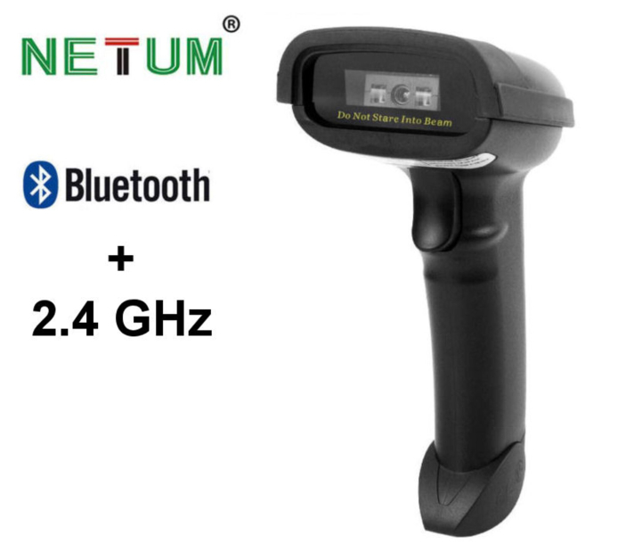 NETUM NT-1228BC CCD stregkodescanner, Bluetooth