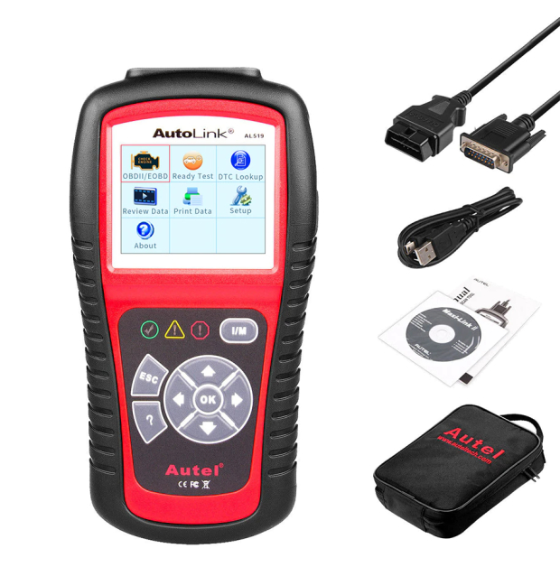 Køb Autel AL519 OBDII & CAN Scanner til fejlfinding - 985,00kr.