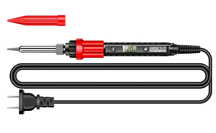 Loddekolbe Justerbar Digital, Aneng SL105, 60W - kun 120,00 kr.